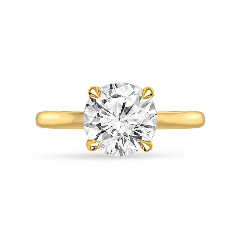 Traditional Solitaire Diamond Engagement Ring | Rêve…